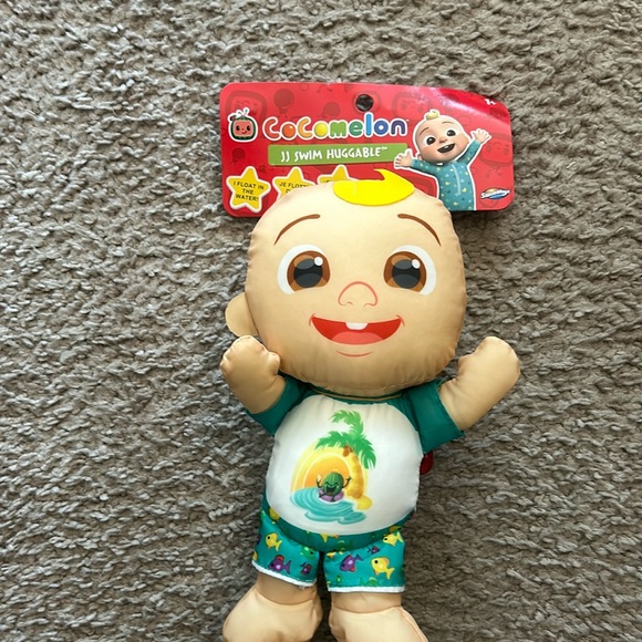 Other | Cocomelon Jj Swim Huggable Swimways Bath Pool Toy New | Poshmark